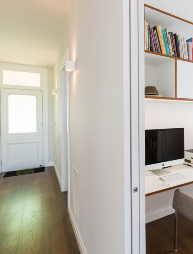 Eden Made Cavity sliders are doors that slide inside walls to be out of ...