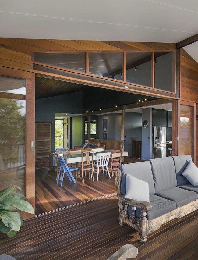 Eden Made’s Timber Stacker doors are ideal for wide spans you want to open