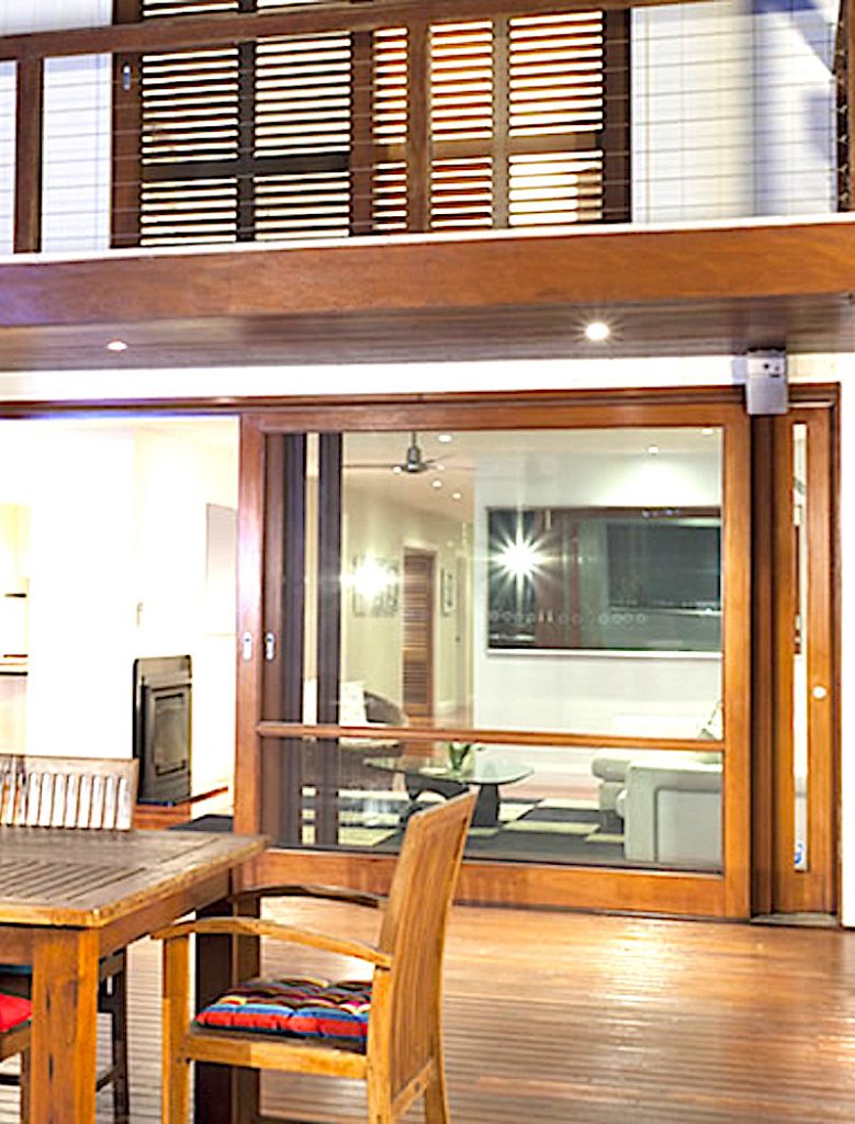 Eden Made’s Timber Stacker doors are ideal for wide spans you want to open